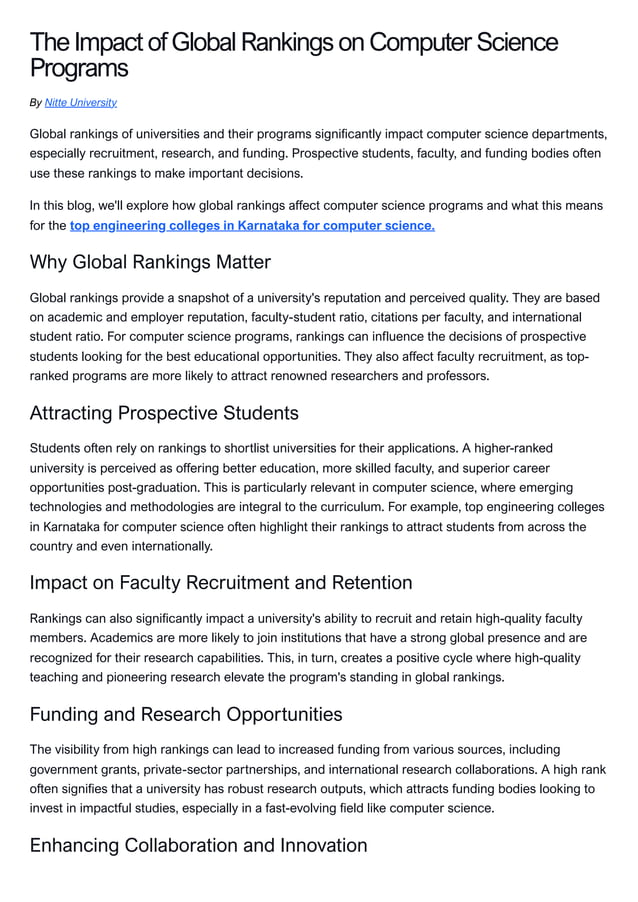 Impact of Global Rankings on Computer Science Programs.pdf