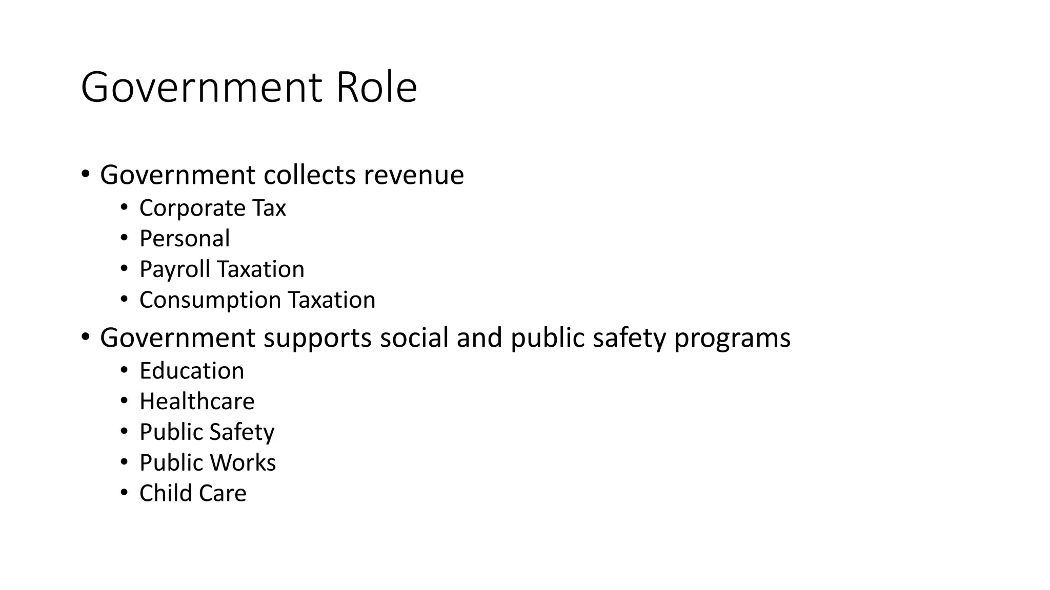 Impact of government policies on economy | PPTX