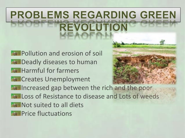 Impact of Green Revolution on Indian Agriculture | PPTX