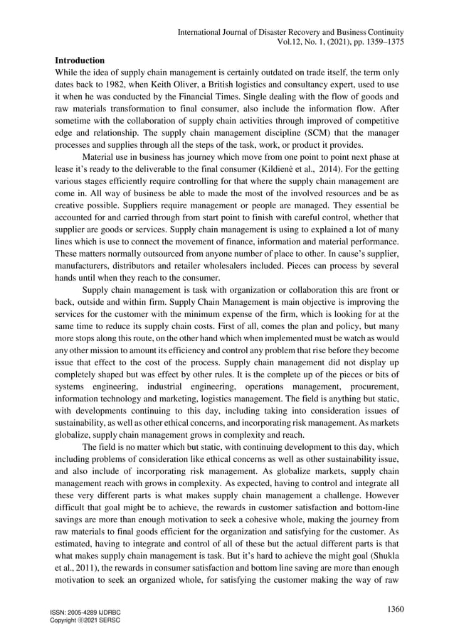 Impact of Green Supply Chain Management Practices on Environment Performance and Competitive ...