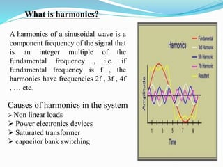 Impact of harmonics on tripping time of the relay | PPTX | Home ...