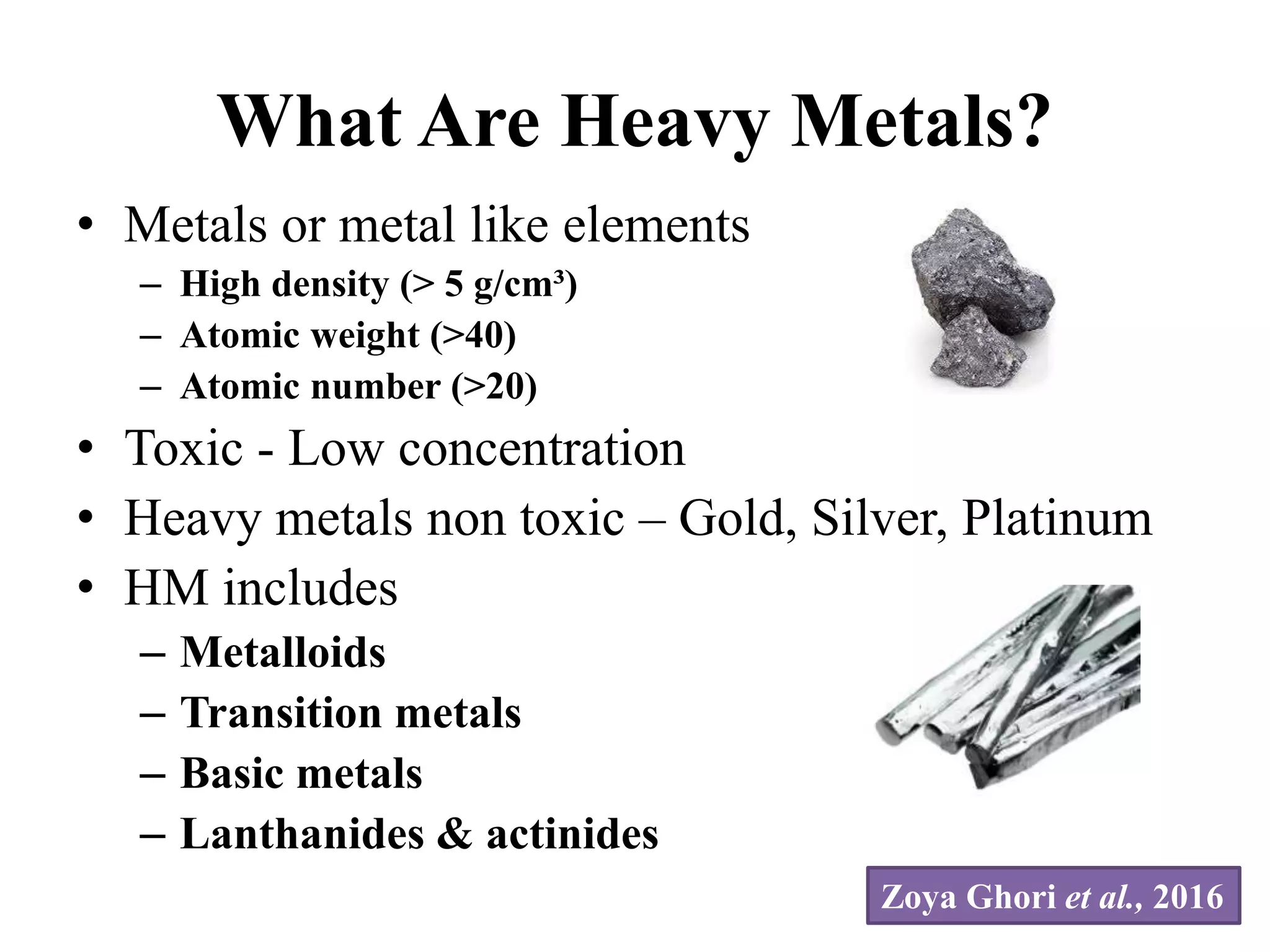 Impact Of Heavy Metals In Vegetable Crops | PPTX