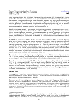 Impact of housing environment on poverty | PDF