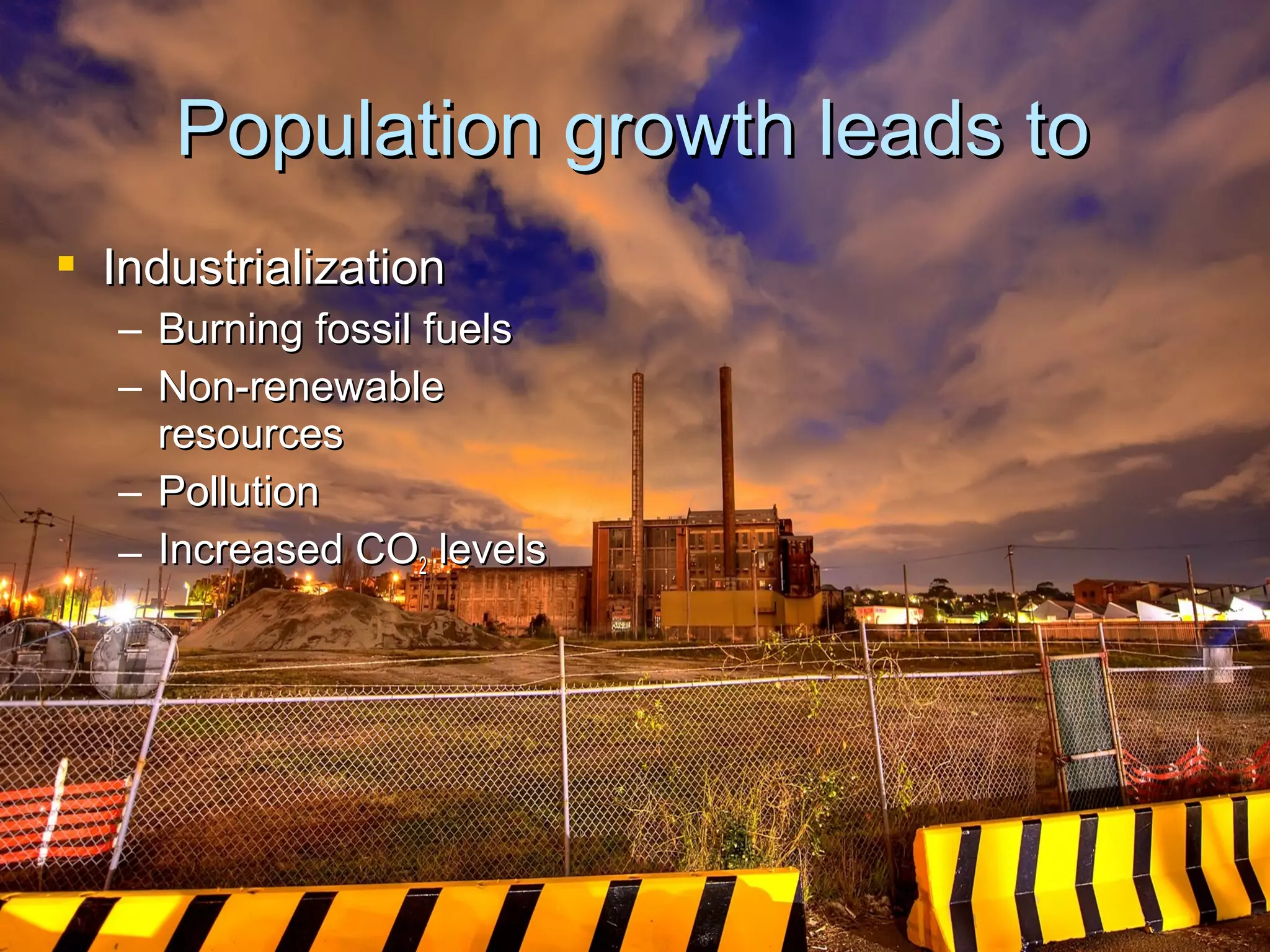 Impact of human activities on environment | PPT