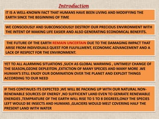 Impact of human on climate conclusion | PPT
