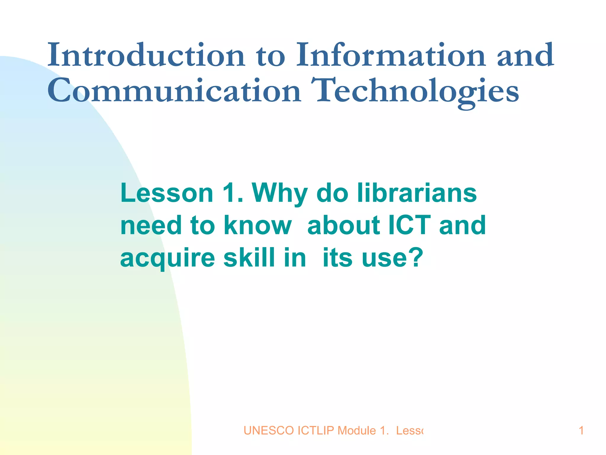 Impact Of Ict on libraries | PPT