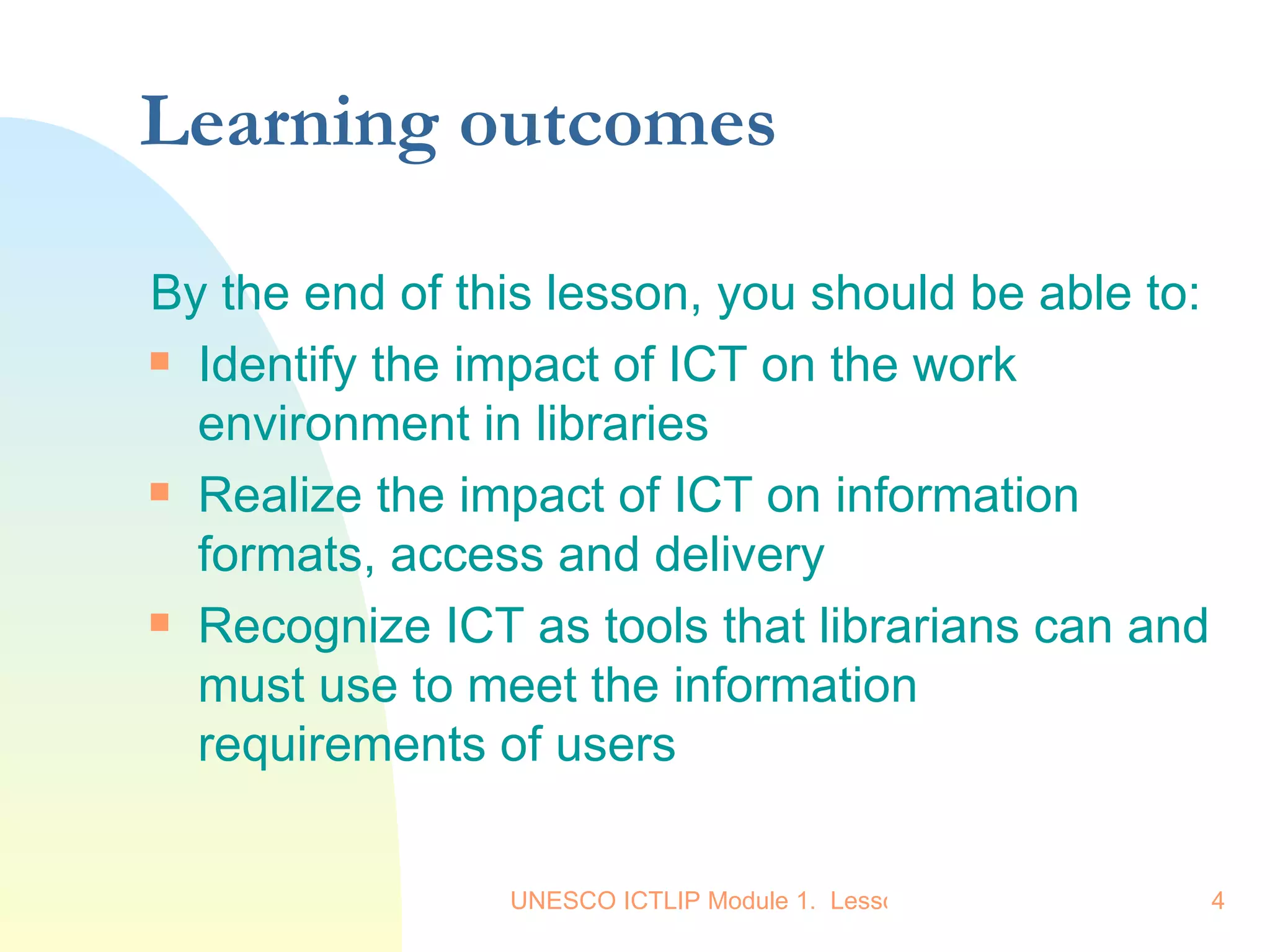 Impact Of Ict on libraries | PPT
