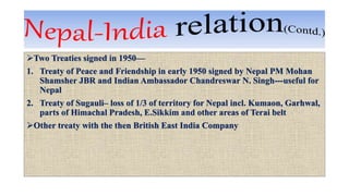 Impact of indian blockade in n pl ppt | PPT