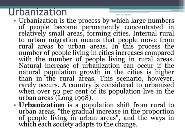 Impact of industrialization and urbanization on social life of workers ...