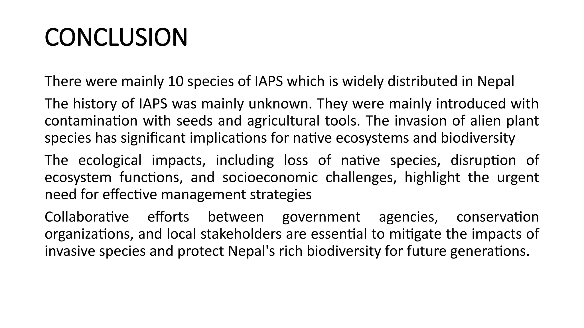 Impact of invasion of alien plant species on ppt.pptx