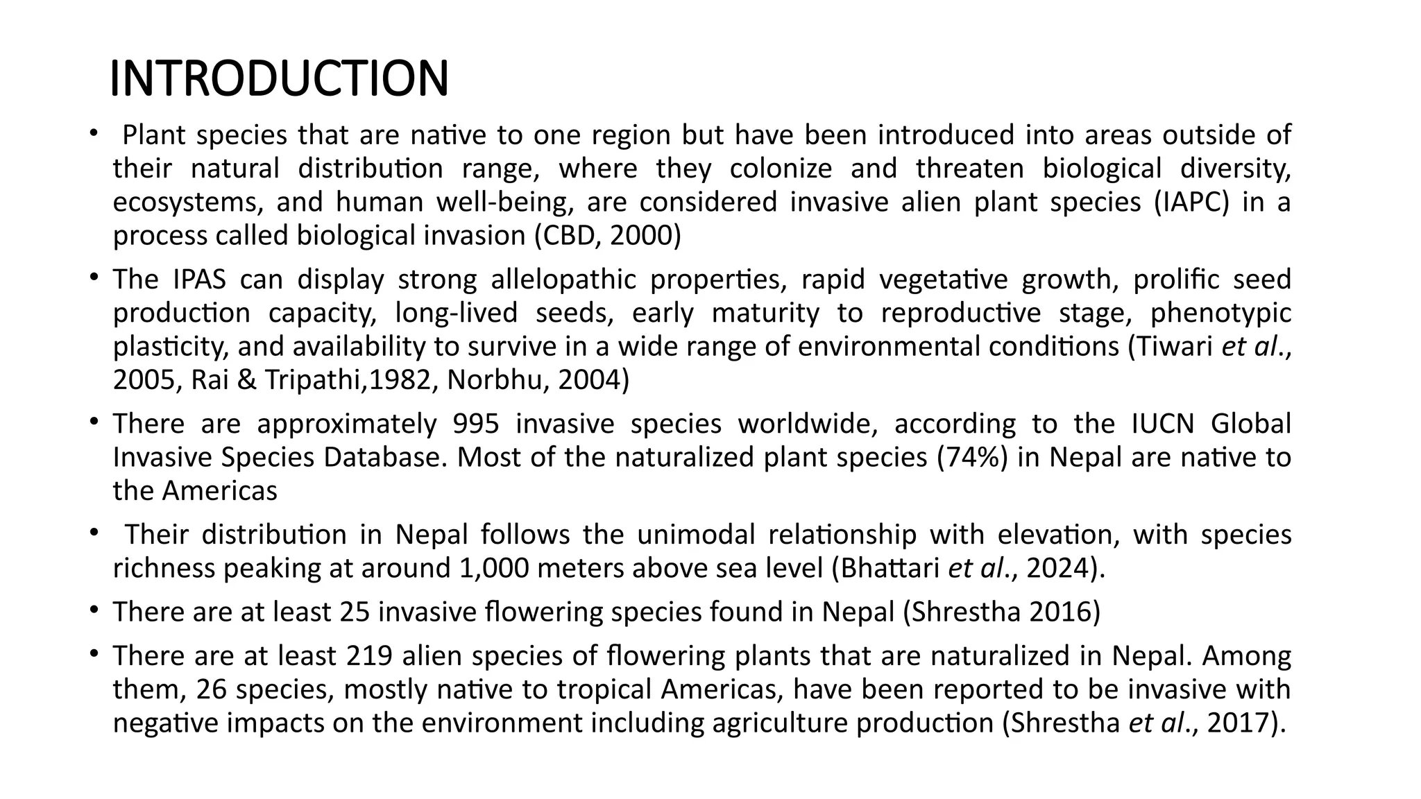 Impact of invasion of alien plant species on ppt.pptx