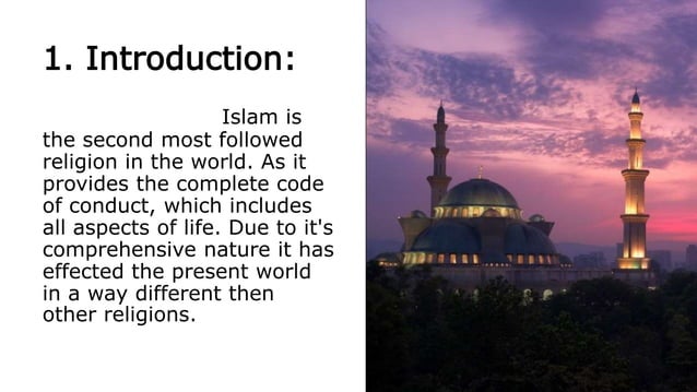Educational Impact of Islamic Culture & Traditions. | PPT