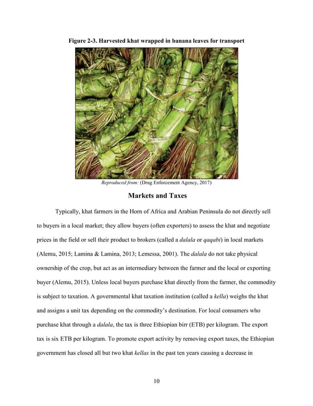 Impact of khat production on household welfare in Amhara region of ...