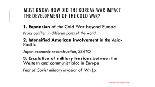 Impact of Korean War on the Cold War | PDF | Defense Industry | Industries