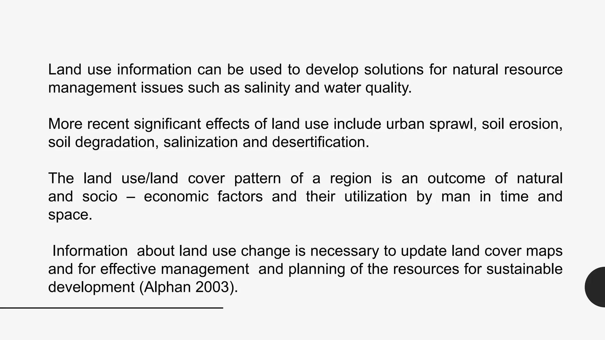 Impact of land use and land cover changes on disaster risk | PPTX
