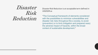 Impact of land use and land cover changes on disaster risk | PPTX
