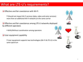 Studying the Impact of LTE-U on Wi-Fi Downlink performance | PPTX