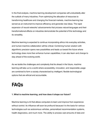 Impact of Machine Learning Development on Future.pdf