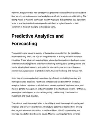 Impact of Machine Learning Development on Future.pdf