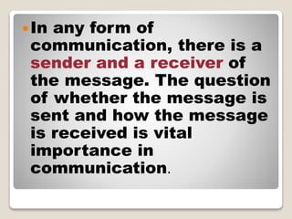 Impact of malfunction in comm | PPTX