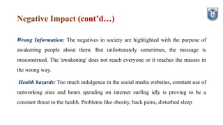 Impact of mass communication in bangladesh | PPTX