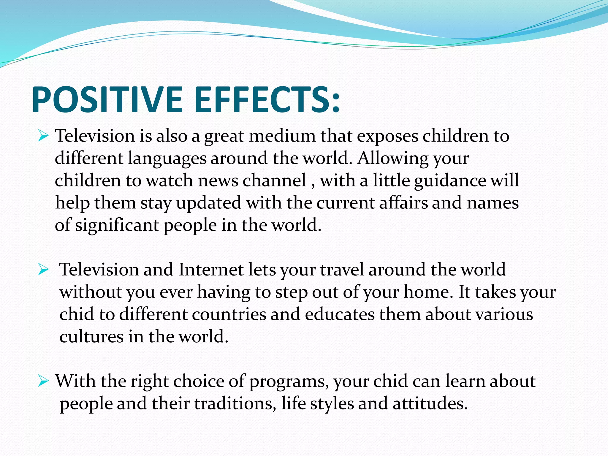 Impact of Media on Children | PPTX