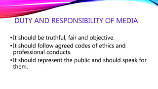 Impact of media on our society | PPTX | Media Industry | Industries