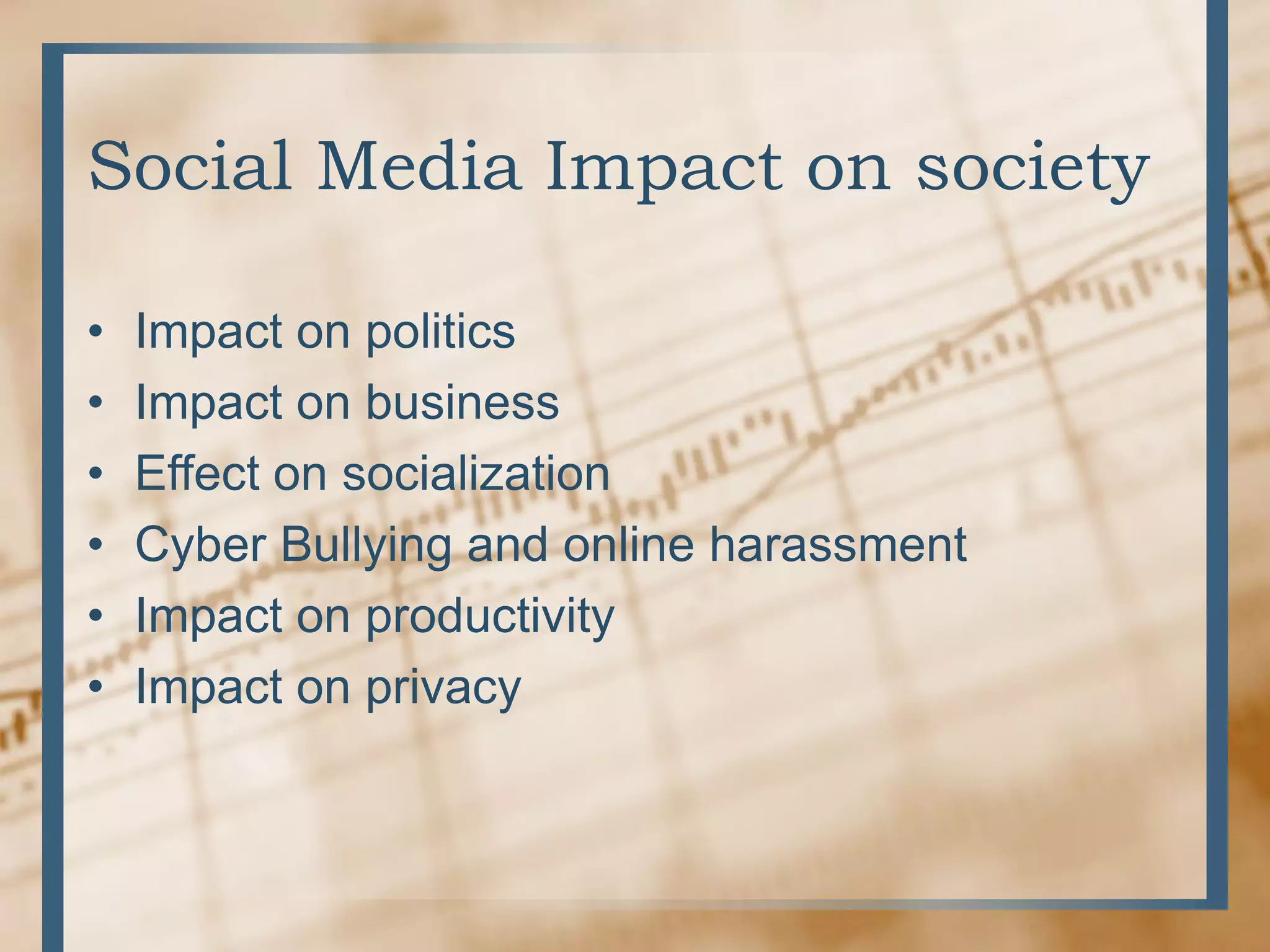 Impact of media on society | PPTX