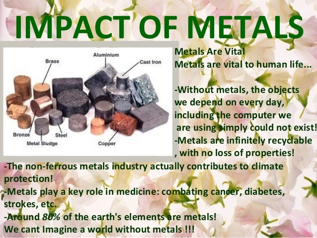 Impact of metals