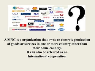Impact of mnc in india | PPTX