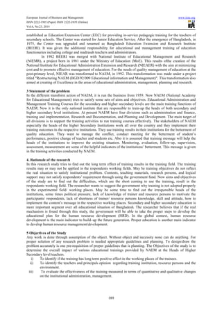 Impact of naem training in qualitative approach | PDF