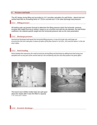 Impact of new codes in silos design | DOCX