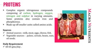 Impact of nutrition on human health | PPTX