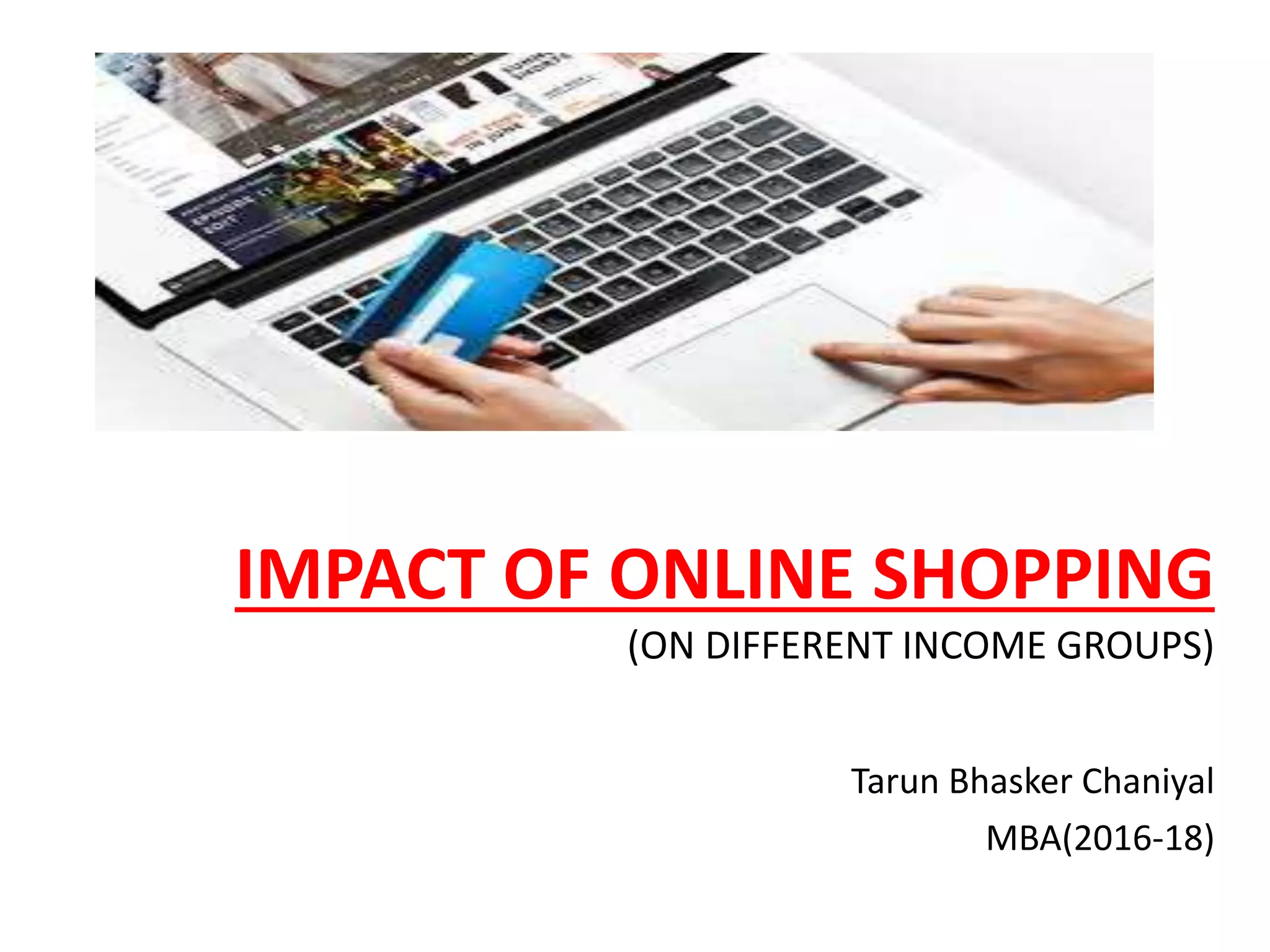 Impact of online shopping | PPTX