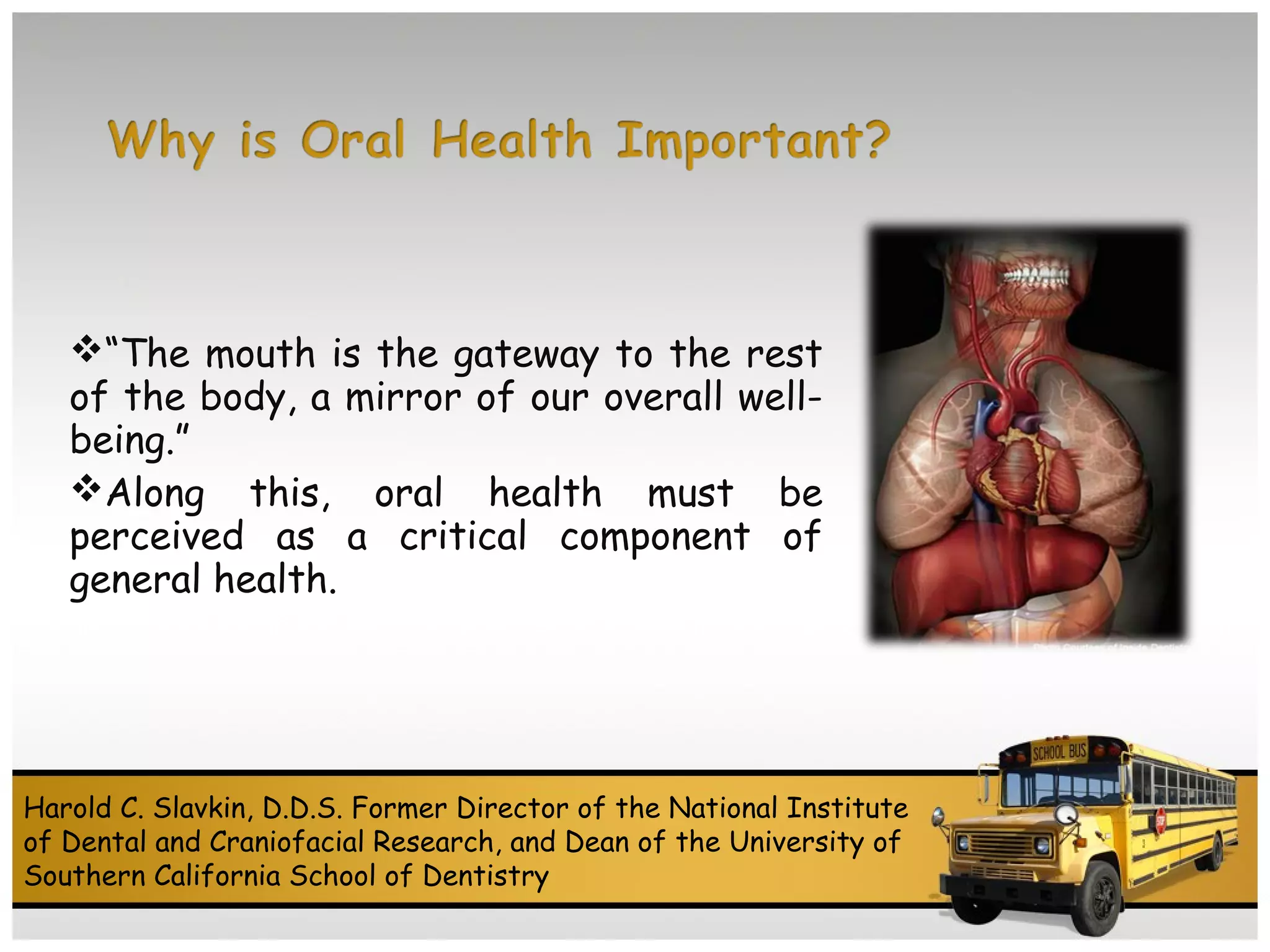 School- based oral health education programs; How effective are they? | PPT