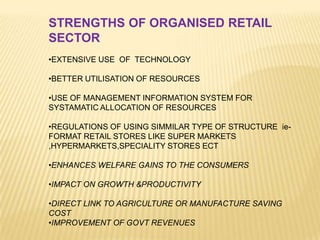 Impact of organised retailing on traditional retailers | PPTX