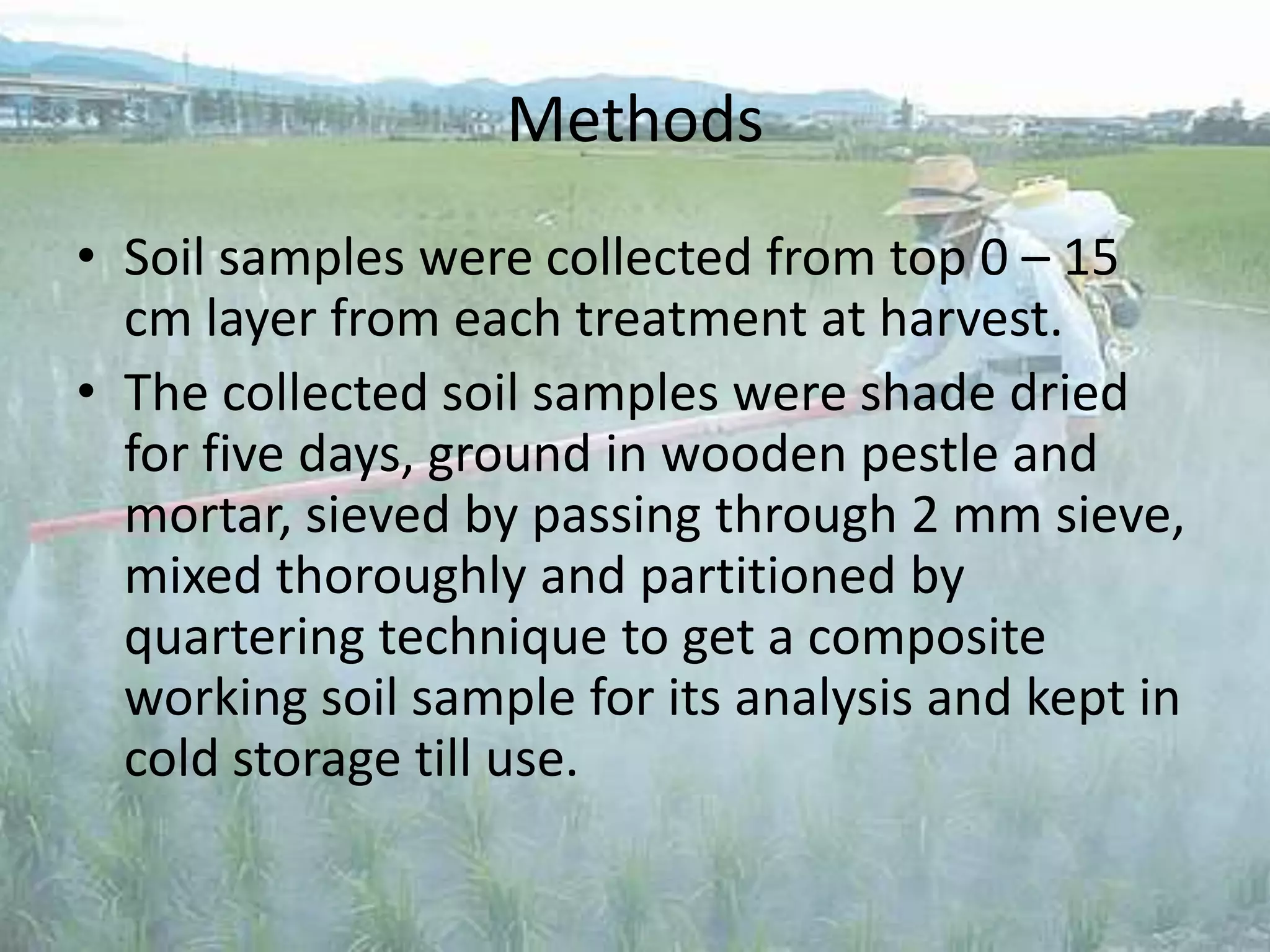 Impact of pesticides on soil | PPTX