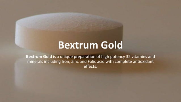 Impact of pharmacokinetics of bextrum gold and tetracycline from drug ...