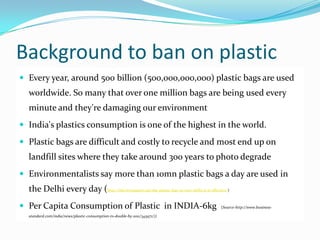 Impact of plastics | PPTX