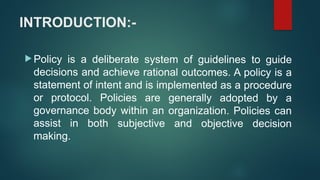 Impact of policy on commuity development program implementation.pptx