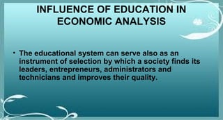 Impact of political change on professional education | PPT