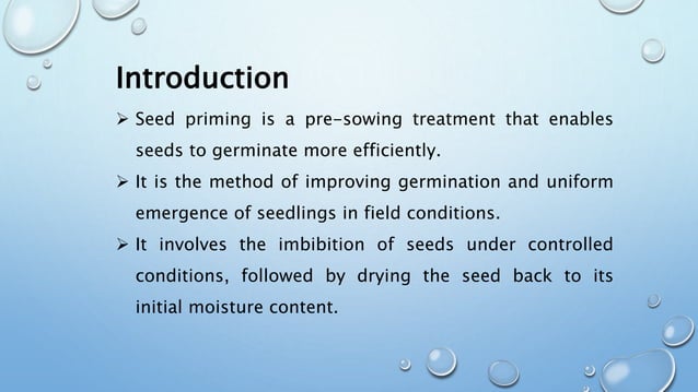 Impact of Priming on Seed Germination.pptx