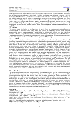 Impact of privatization of primary pulp and paper mills on | PPT