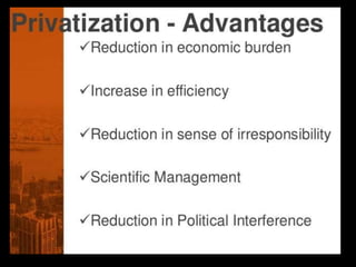 Impact of privatization on Education | PPTX