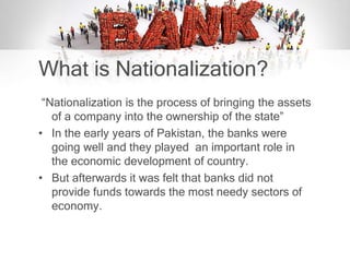 Impact of privatization on profitability of banks | PPTX