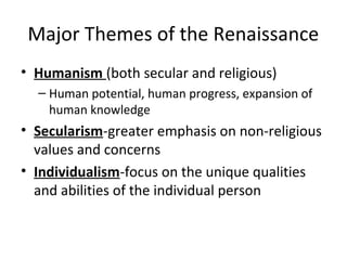 Impact of renaissance on english literature | PPT