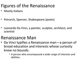 Impact of renaissance on english literature | PPT