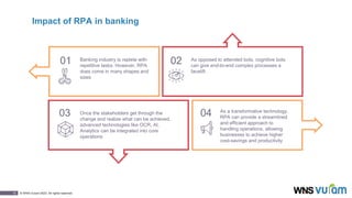 Robotic Process Automation in Banking: What’s the Impact? | PPTX
