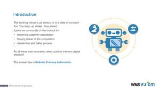 Robotic Process Automation in Banking: What’s the Impact? | PPTX