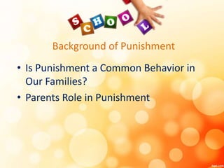 Impact of school punishmenent | PPTX